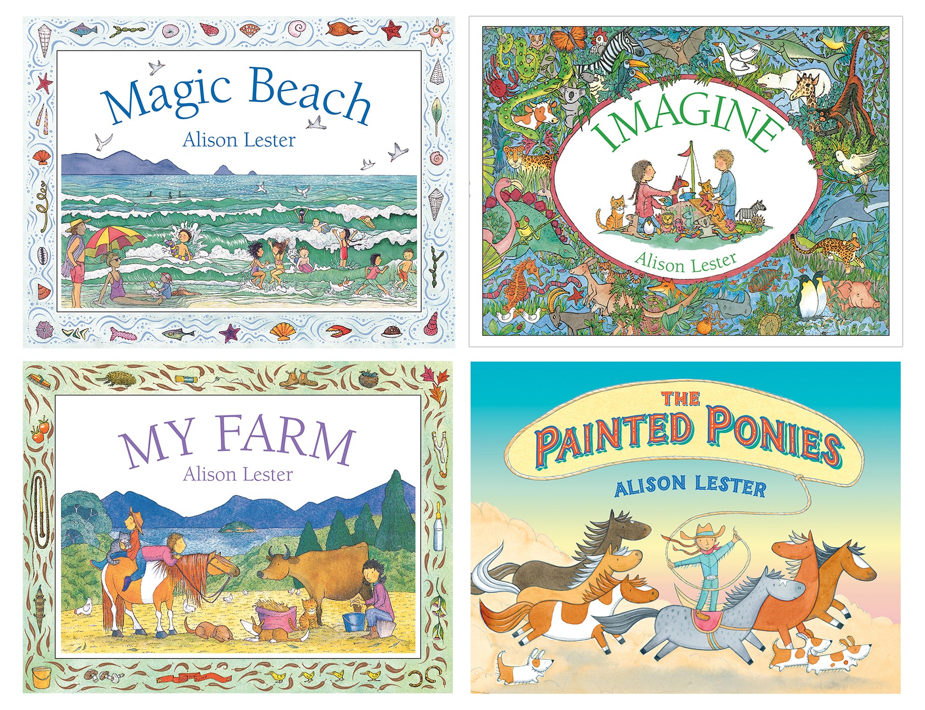 Alison Lester Mini Book Collection | Grasshopper