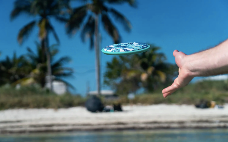 Waboba | Beach Classic Flobo Flying Disc | Grasshopper