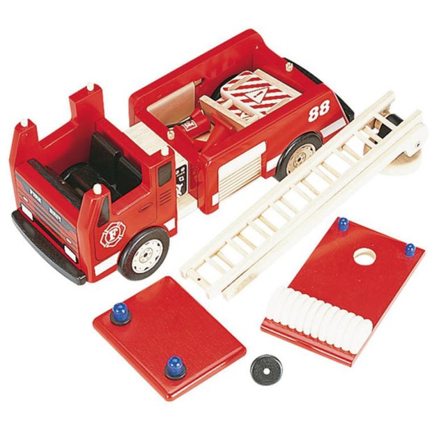 Pintoy - Large Fire Engine | Grasshopper